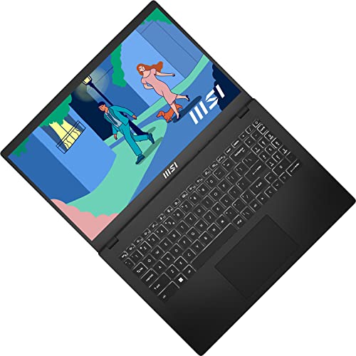 EXCaliberPC 2023 MSI Modern 15 B11M-023US (i5-1155G7, 16GB RAM, 1TB NVMe SSD, Intel Iris Xe, 15.6" FHD, Windows 11 Pro) Professional Laptop