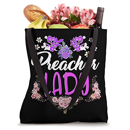 Preacher Lady Female Minister Religious Christian Woman Her Tote Bag