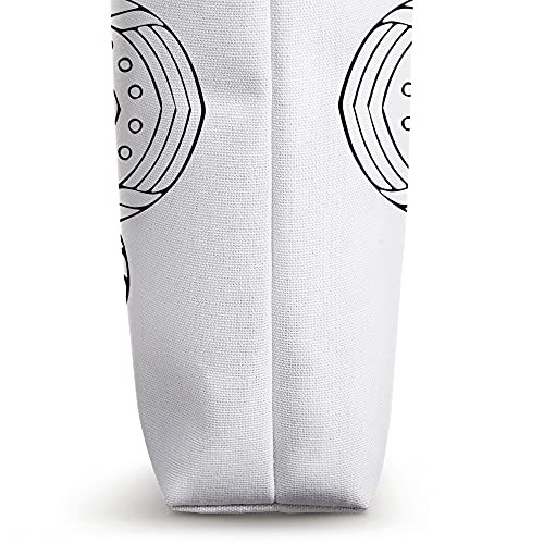 Color Your Own Tote Bag - Mandala Coloring Tote Bag