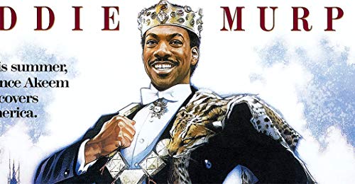 Coming To America (Eddie Murphy) Movie Poster Size 24 x 36 Inches - An Authentic Poster Office Print with Holographic Sequential Numbering