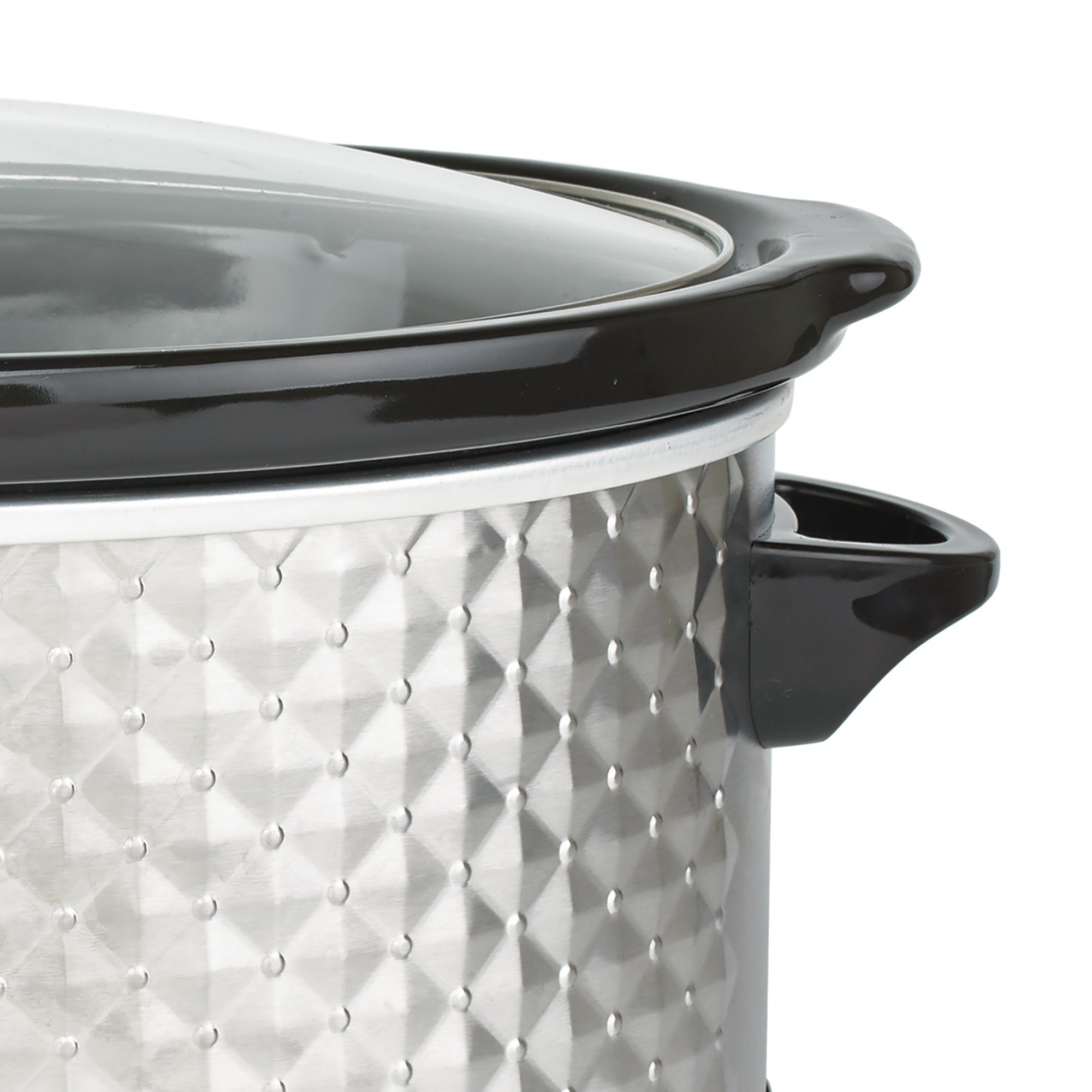 Brentwood Select Slow Cooker, 7 Quart, Silver