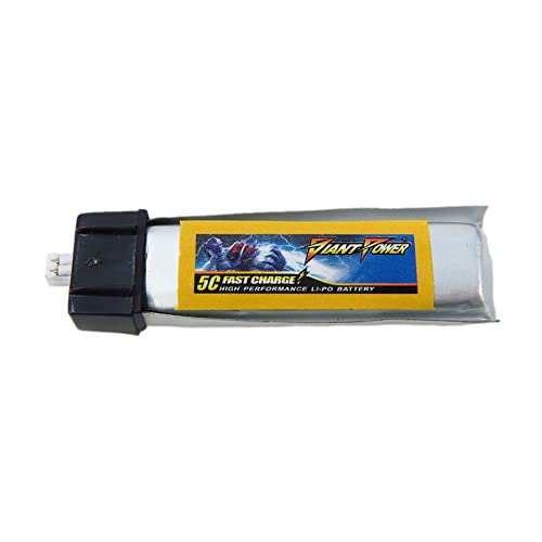 ECHOBBY 3.7V 1S 220mAh 50C LiPO Battery PH1.25 Nor Mini Plug for RC Aircraft Micro Quad Copter Drone (1P)
