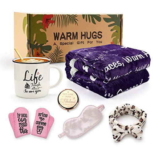 Bniutcer Get Well Soon Gifts for Women - Care Package Feel Better Soon Gifts, Self Care Gifts Baskets - Thinking of You Gift Box for Female Mom Sister Coworker