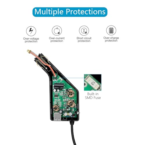 3 in 1 Car Charger for DJI Mini 3/3 Pro for DJI RC Remote Controller Battery Drone Accessories
