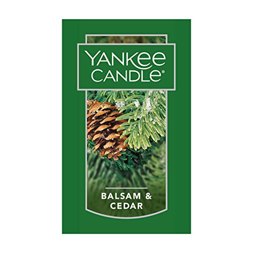 Yankee Candle Large 2-Wick Tumbler Candle, Sparkling Cinnamon & Candle Large Jar Candle Balsam & Cedar