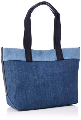 COACH(コーチ) Tote Bag, Silver/Denim