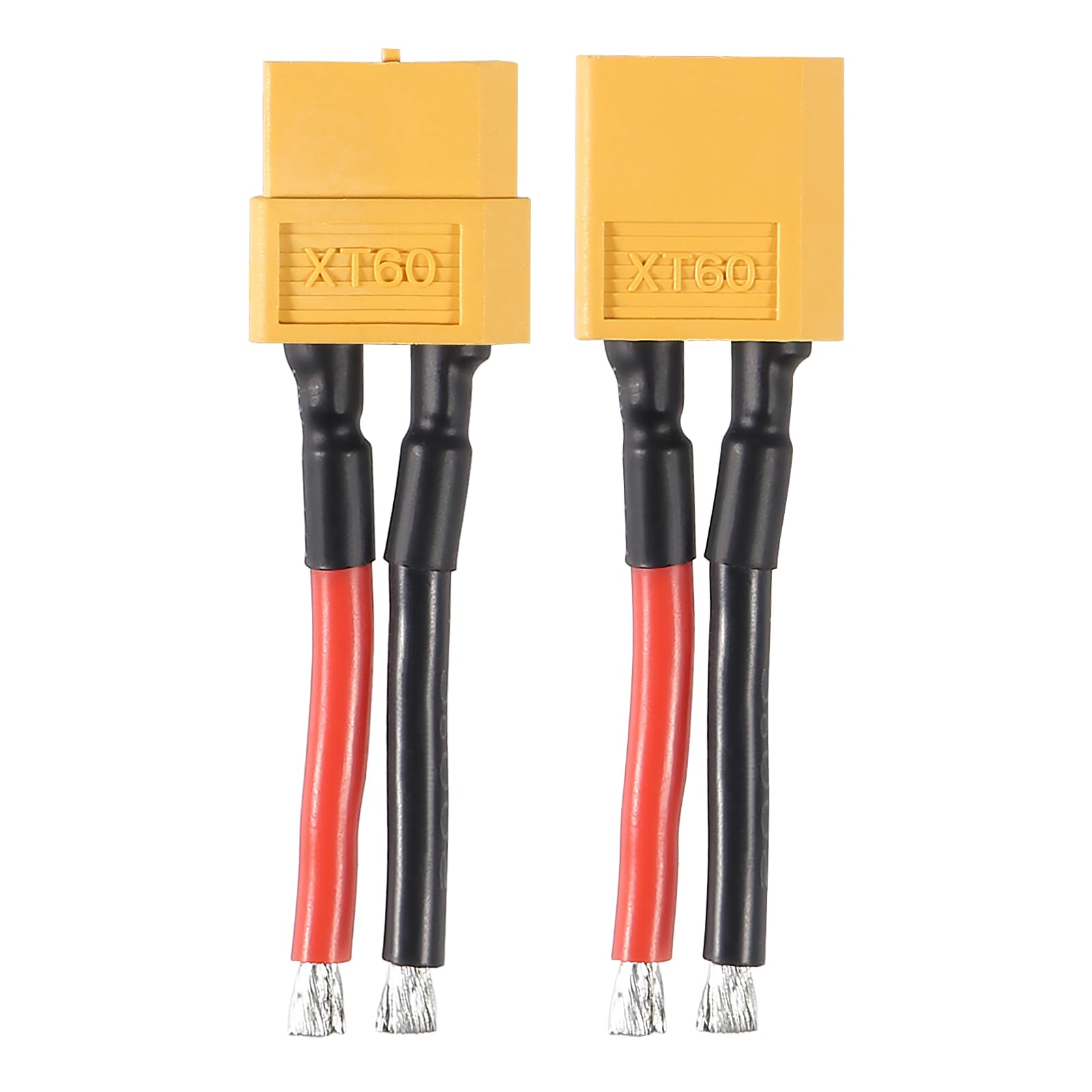 JUZITAO 10 Pairs XT60 Plug Connector Female and Male with 14AWG Silicon Wire for RC Lipo Battery Cable Drone Car Boat
