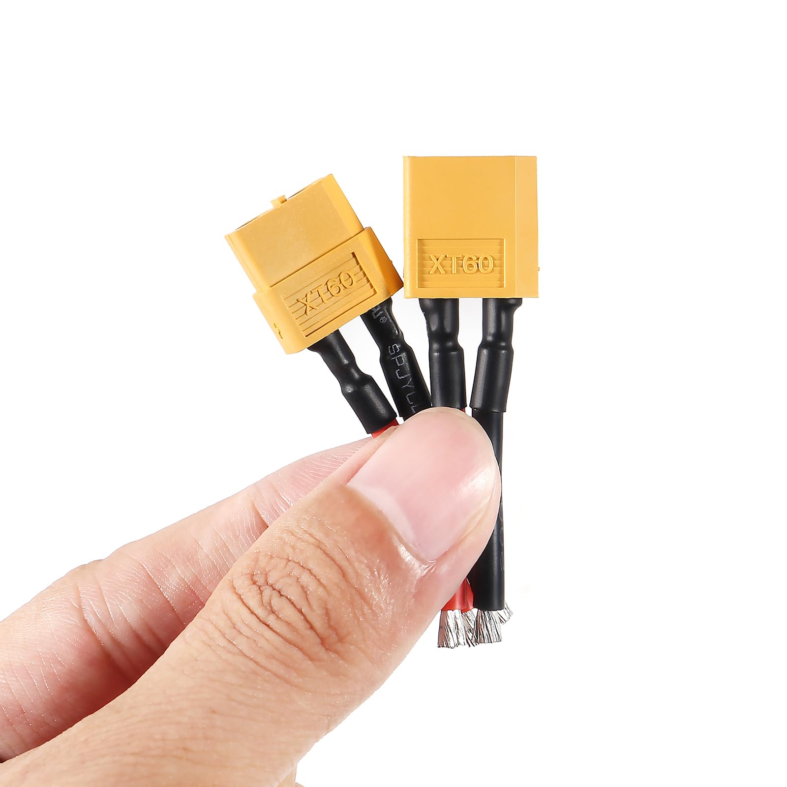 JUZITAO 10 Pairs XT60 Plug Connector Female and Male with 14AWG Silicon Wire for RC Lipo Battery Cable Drone Car Boat