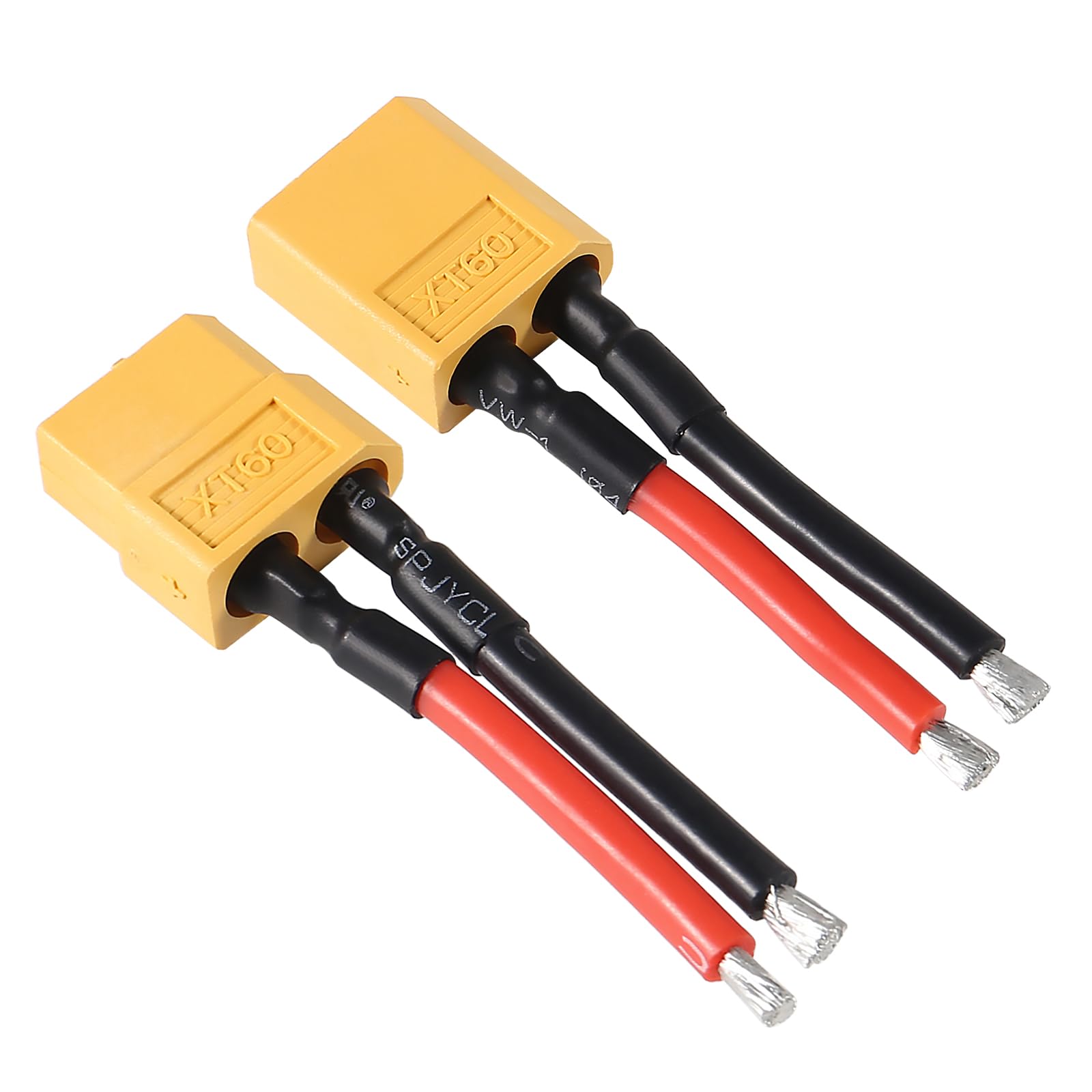 JUZITAO 10 Pairs XT60 Plug Connector Female and Male with 14AWG Silicon Wire for RC Lipo Battery Cable Drone Car Boat