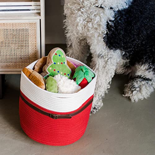 Christmas Santa Rope Basket (Small)