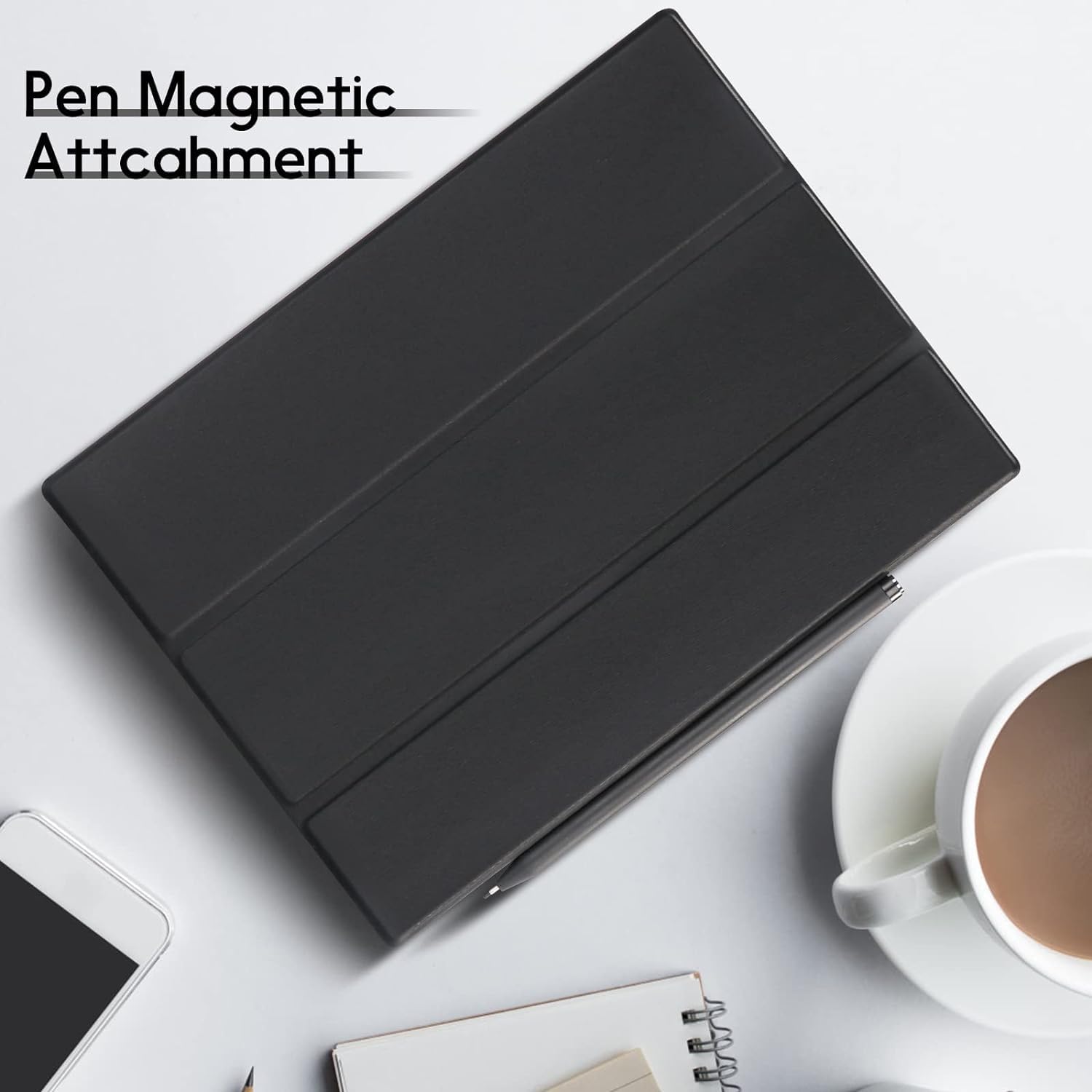 Case for Remarkable 2 Paper Tablet 10.3" 2020 Released, Book Folio Design with Bulit-in Magnet, PU Leather Lightweight Cover Only for Remarkable 2 Beige