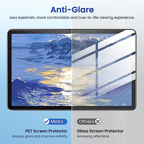 MoKo 2 Pack Paper Screen Protector Compatible with Fire Max 11 (13th Generation, 2023 Released), Anti-Glare Matte Film Fits Fire 11 Max 2023, PET Eye Protection for Drawing, Note-Taking Like on Paper