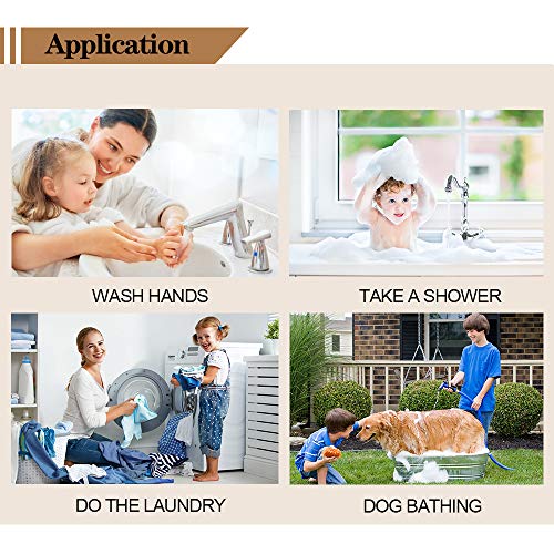 Bathroom Picture Wall Decor Printed Wood Plaque Sign - Wash Your Worries Away - Bathroom Decor Wall Arts Size 11.5" x 6"