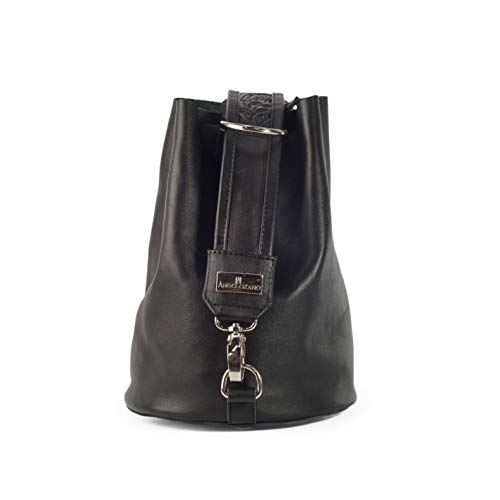A ĂNGELOZANO Tote bag, Lady, Genuine cowhide leather bag, Handmade, Bag with hand chiseled handle, Woman bag, Dolores model