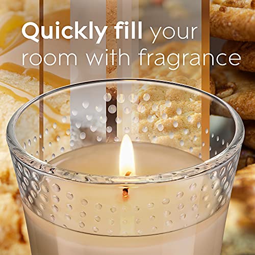Glade Candle Jar, Air Freshener, Cookie Caramel Rush, 3.4 Oz
