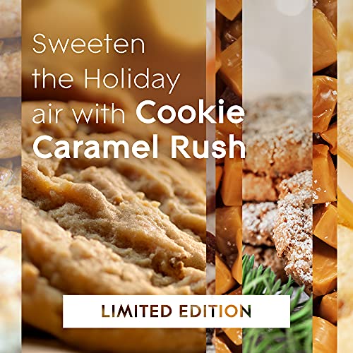 Glade Candle Jar, Air Freshener, Cookie Caramel Rush, 3.4 Oz