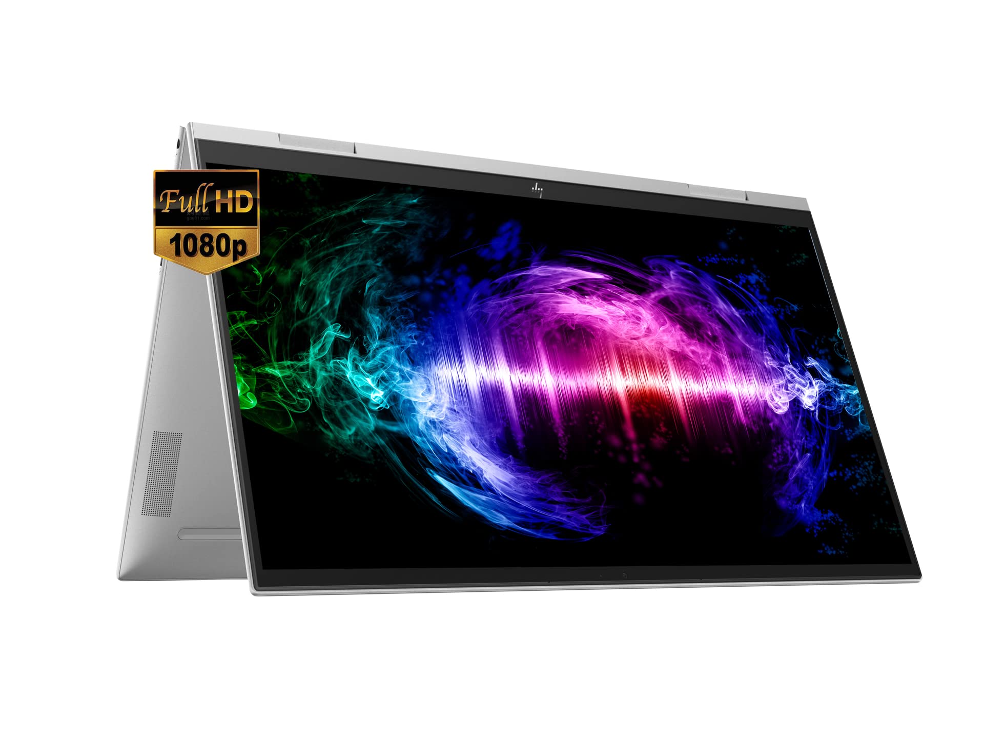 HP 2022 Envy x360 2-in-1 15.6" FHD Touchscreen Convertible Laptop, Intel Core i5-1155G7(Beat i7-8550U), 64GB RAM, 2TB PCIe SSD, Backlit Keyboard, HDMI,Webcam, Windows 11, Silver White, ROKC Mousepad