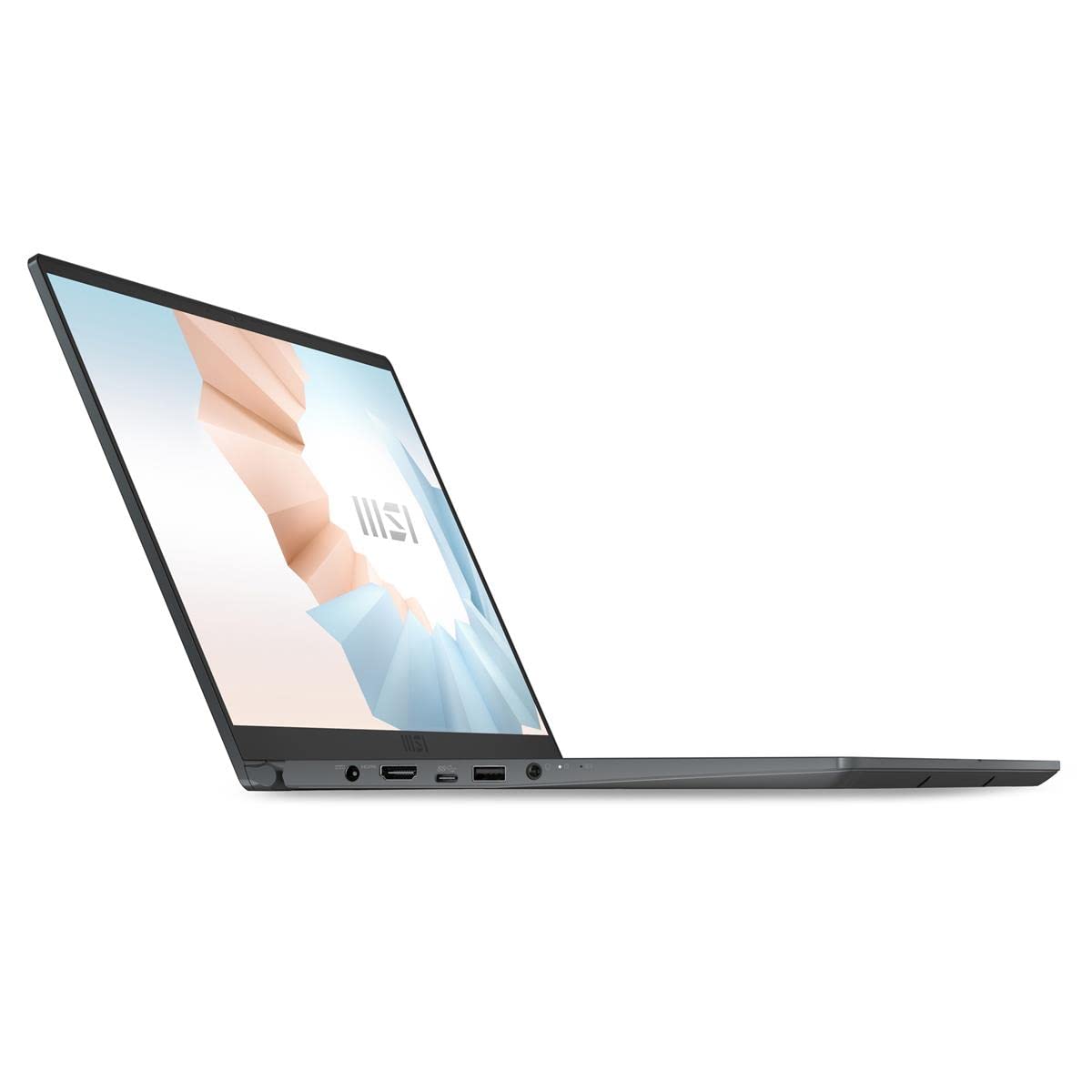 MSI Modern 15A Thin and Light Daily Laptop: 15.6" FHD 1080p, Intel Core i5-1155G7, Intel Iris Xe, 8GB, 512GB SSD, Win10, Carbon Gray (A11MU-654)