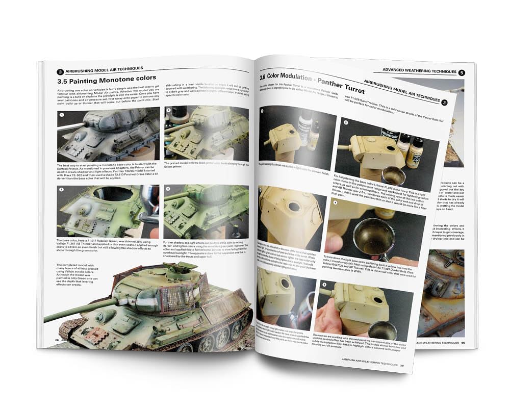 Vallejo Airbrush & Weathering Techniques Book