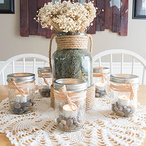 Stonebriar 200 Pack Unscented 8 Hour Extended Burn Time Tea Light Candles