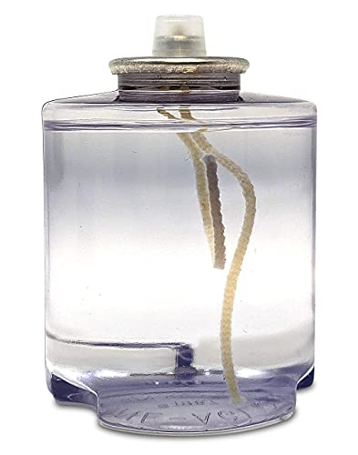 Hyoola Oil Candles - 50 Hour Liquid Candles - Disposable Liquid Paraffin Tea Lights - 48 Pack - for Restaurant Tables and Emergency Candles