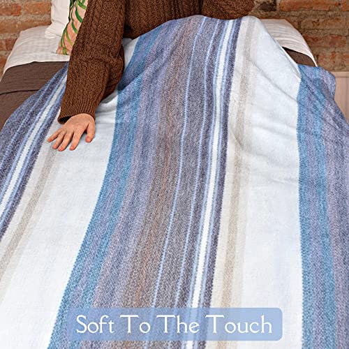 DAVLINA, Alpaca Wool Throw Blanket | 65" x 95" | Super Soft, Lightweight, Breathable and Hypoallergenic | Non-Itchy or Scratchy