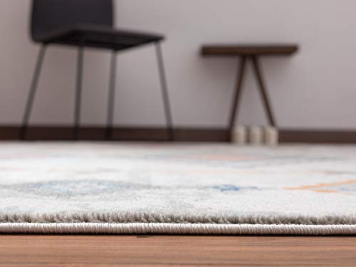 Moroccan Inspired 7'9'x10'2' Multicolor Area Rug - Abani Rugs Porto Collection Geometric Accent Rug