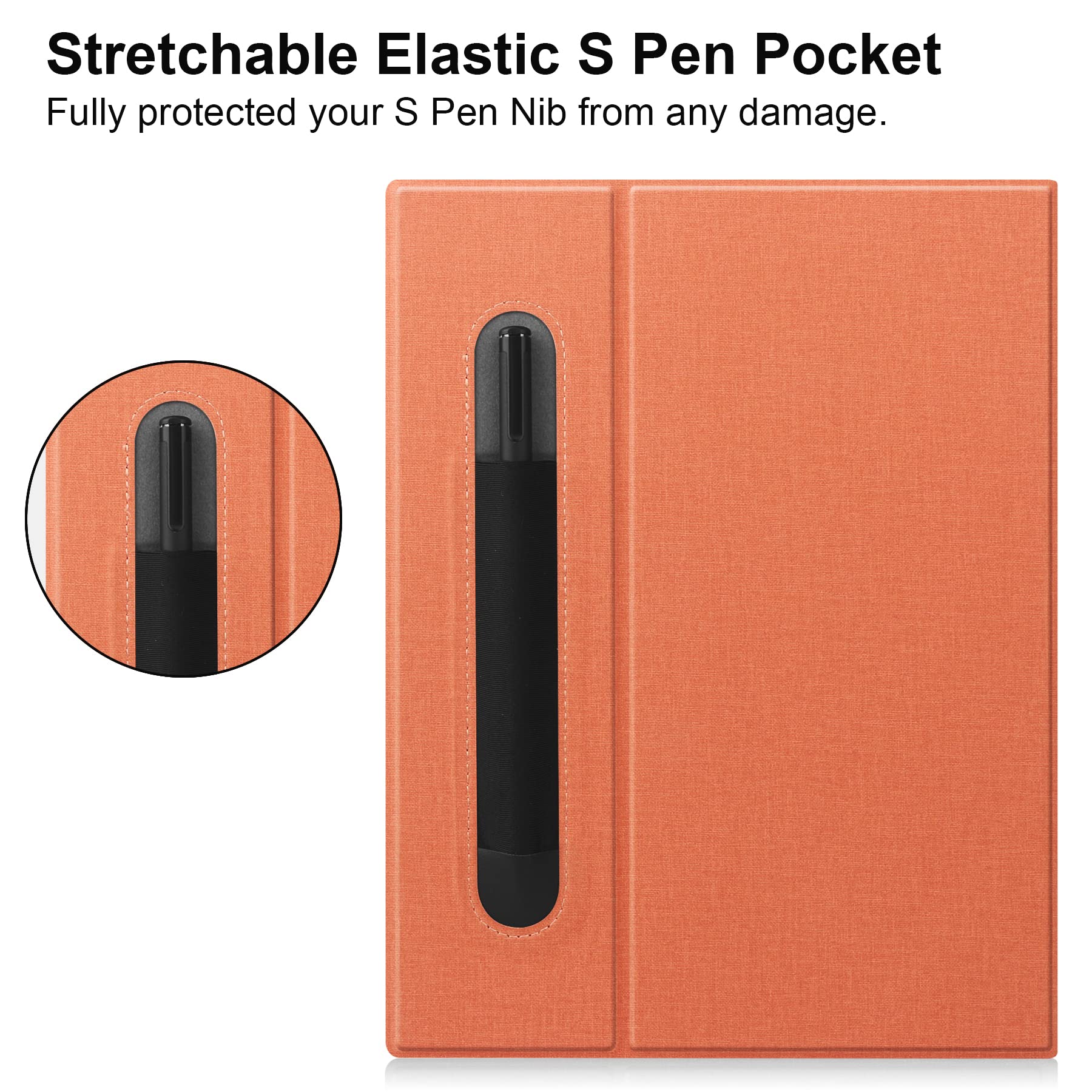 KuRoKo Case for Remarkable 2 Tablet Case, Slim Lightweight Stand Hard Back Shell Protective Cover with Pen Holder for Remarkable 2 Paper Tablet 10.3" 2020 Released,Pink