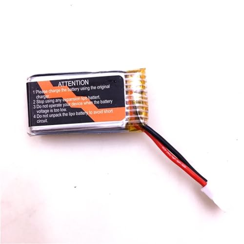 WAYRICH RC Helicopter Battery, for C119 Helicopter RC Lipo Battery 3.7V 350mAh Replacement for C119 RC Helicopter Accessories (Color : 1pcs)
