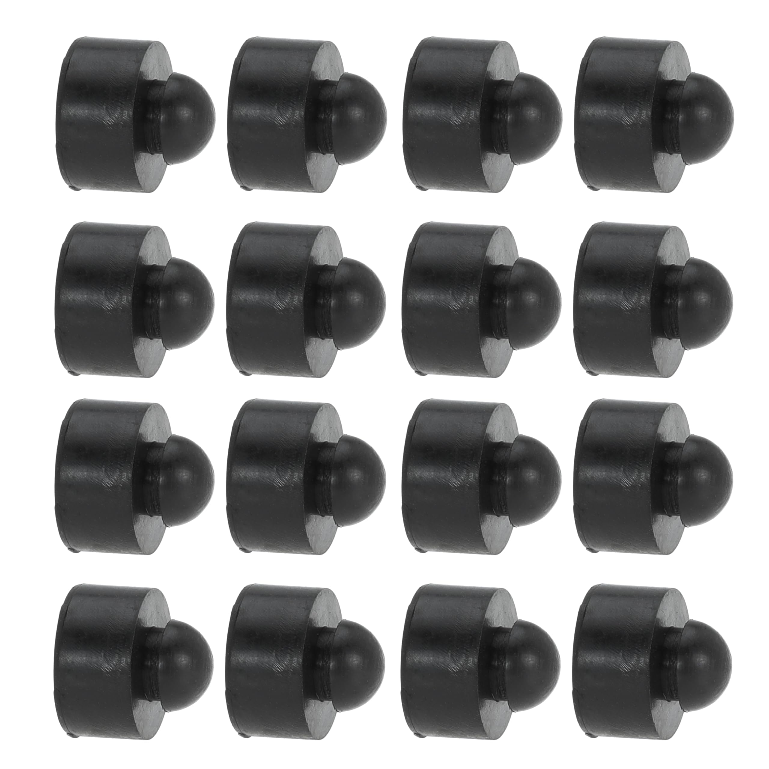 1/4" Push-in Bumper Feet Crock Pot Rubber Bumpers Replacement for Blackstone Grill Griddle Crock Pots 16pcs