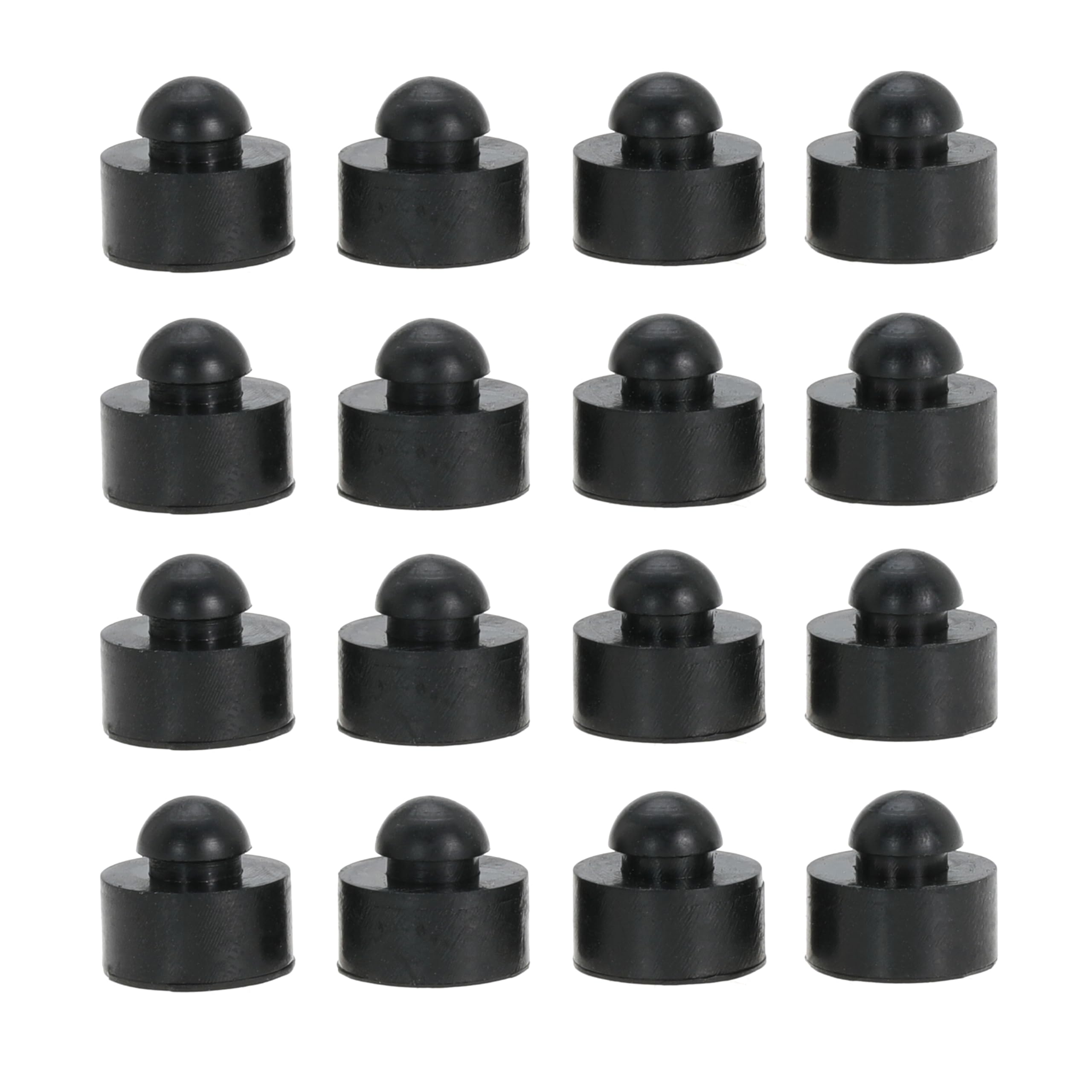 1/4" Push-in Bumper Feet Crock Pot Rubber Bumpers Replacement for Blackstone Grill Griddle Crock Pots 16pcs