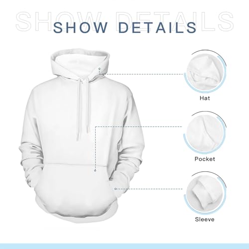 VYVAYOB Women's And Men's Halloween Hoodies Pant Set,3D Printing Hoodies Sweatshirt And Pants Suit Set-1-Large