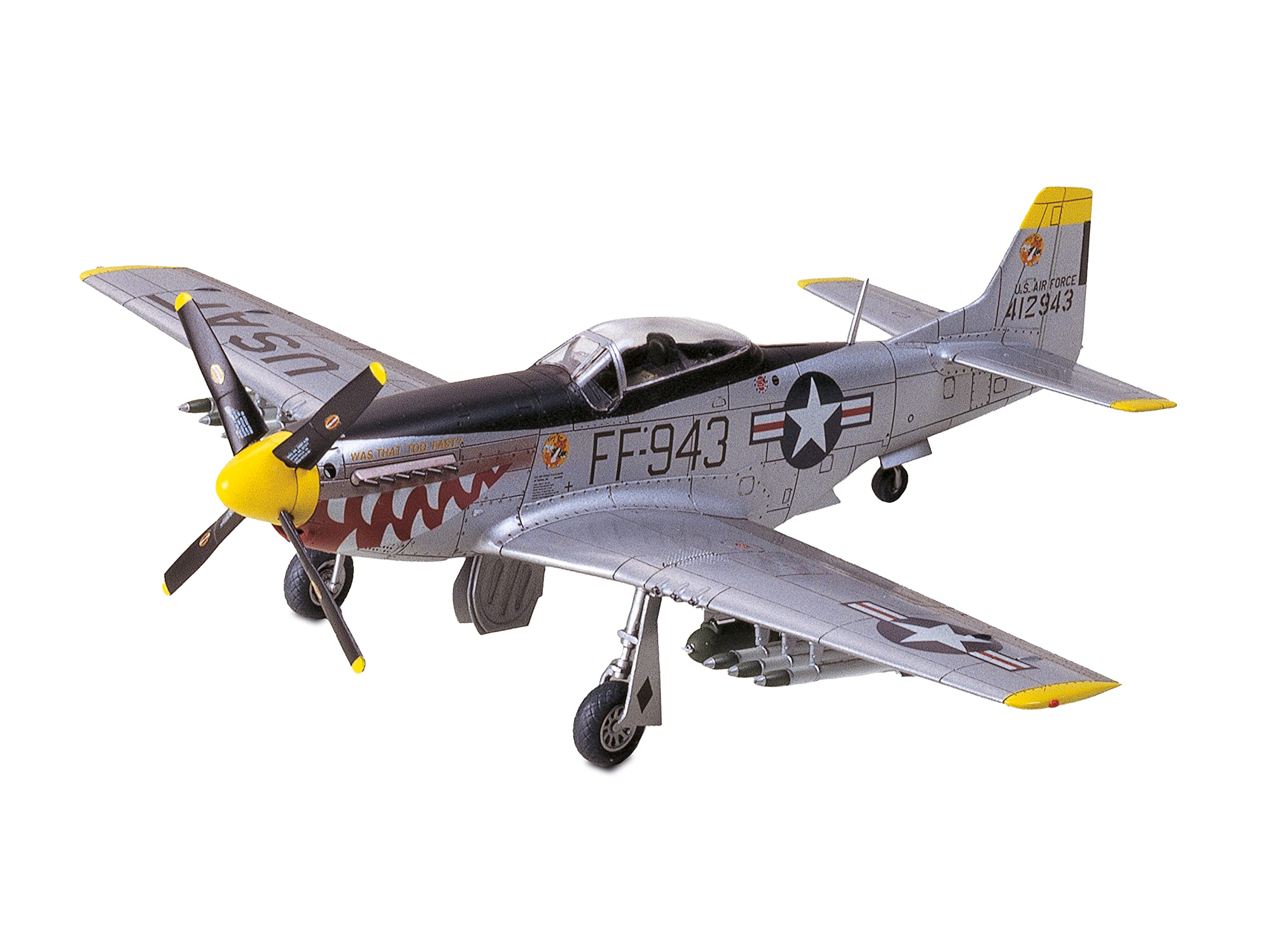 TAMIYA America, Inc 1/72 F51 Mustang Korean War, TAM60754