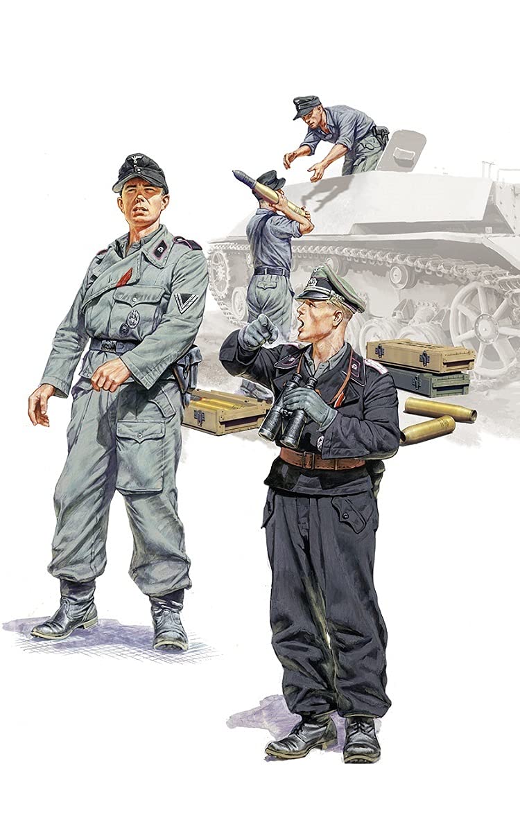 MiniArt 35363 - 1/35 German self-propelled Gun Crew Scale Model kit
