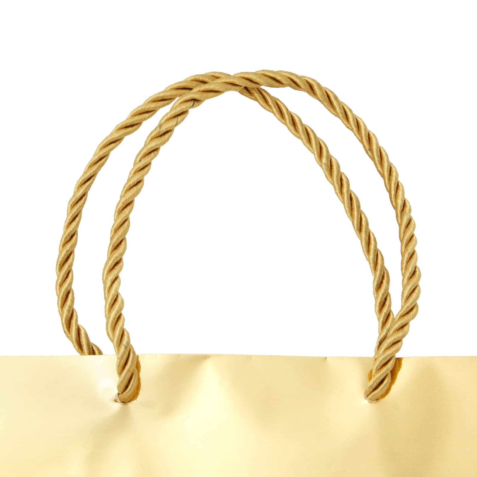Sparkle and Bash 24 Pack Mini Metallic Rose Gold Gift Bags with Rope Handles, Reusable Paper Gift Bags (6 x 5 x 2.5 In)