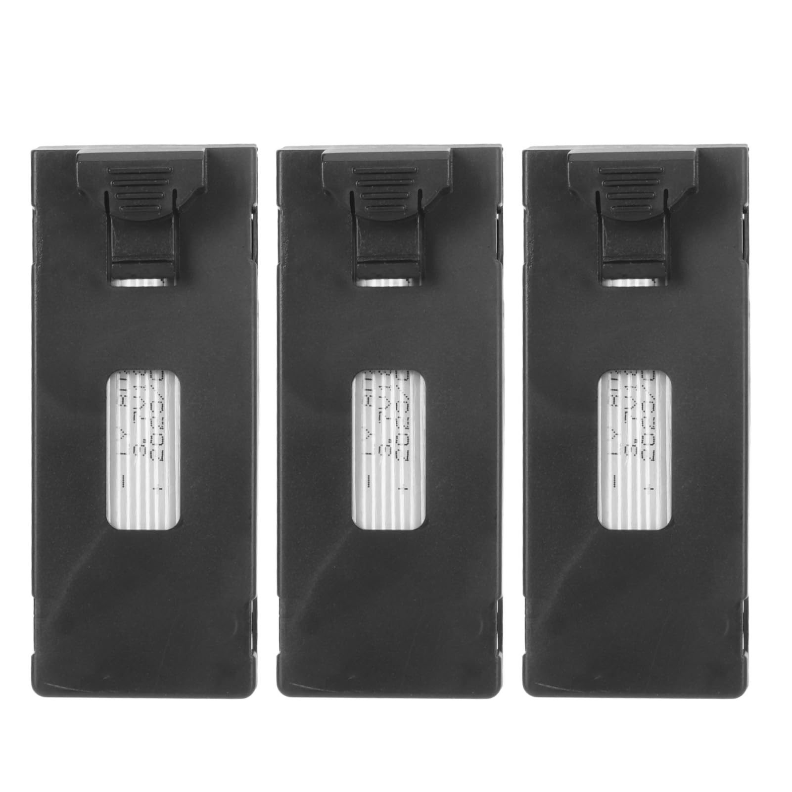 3Pcs 3.7V 1800mAh Drone Lipo Replacement Battery Compatible with E88 E88Pro E100 E99 K3 K6 E89 P1 P4 P5 P8 P10 RC UAV Drone, RC Quadcopter Drone Lithium Battery with 1 Tow 3 Cable