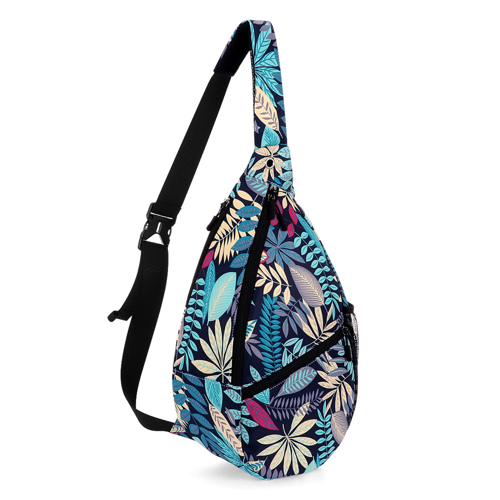 XEYOU Unisex Sling Bag Multipurpose Crossbody Shoulder Bag Travel Chest Pack for Men Women Lightweight Casual Daypacks (Cotton)