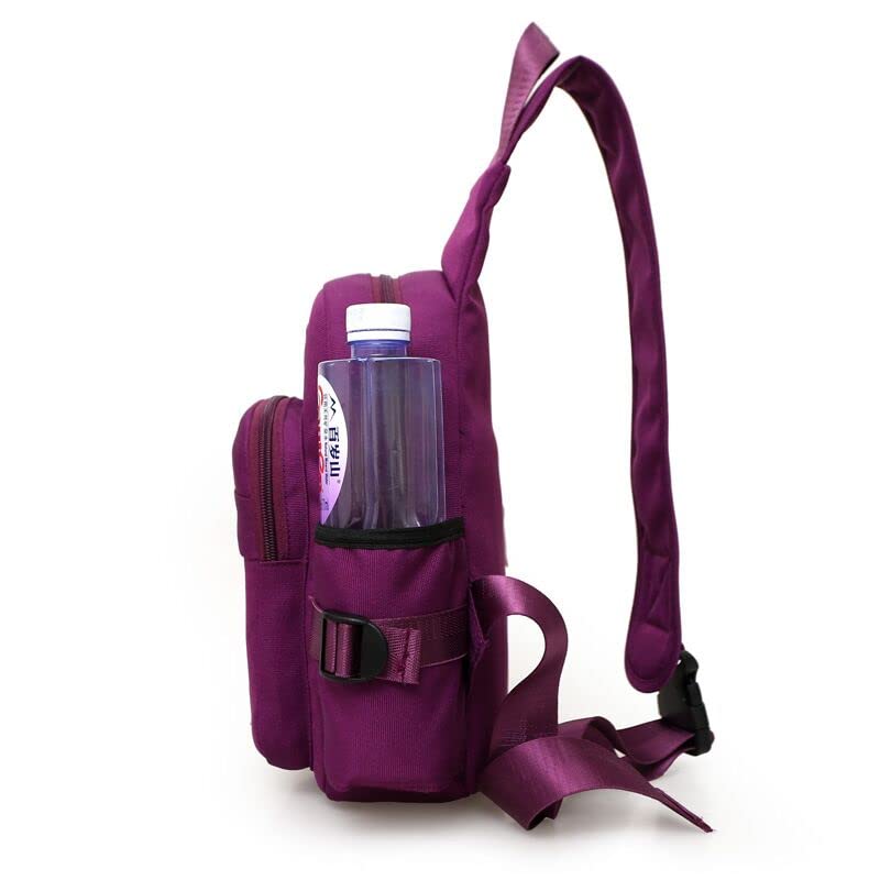 Backpack Nylon Sling Bag Multipurpose Daypacks Shoulder Bags Crossbody Backpack for Hiking Camping Sports Chest Bag