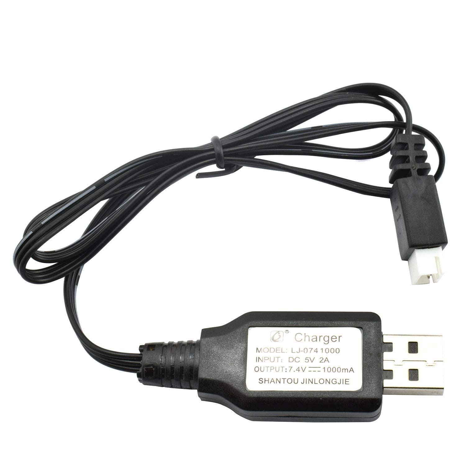TAODAN 7.4V Lipo Battery USB Balance Charger Cable Wire Line XH-3P for Quadcopter FPV RC Drone Parts