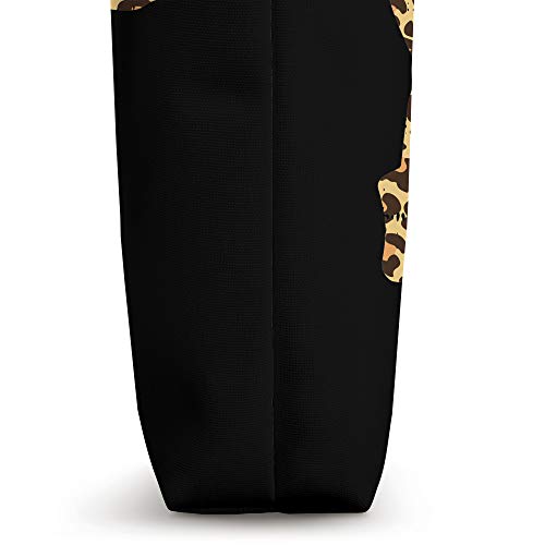 Leopard Print Dachshund Weiner Sausage Dog Girls Women Gift Tote Bag