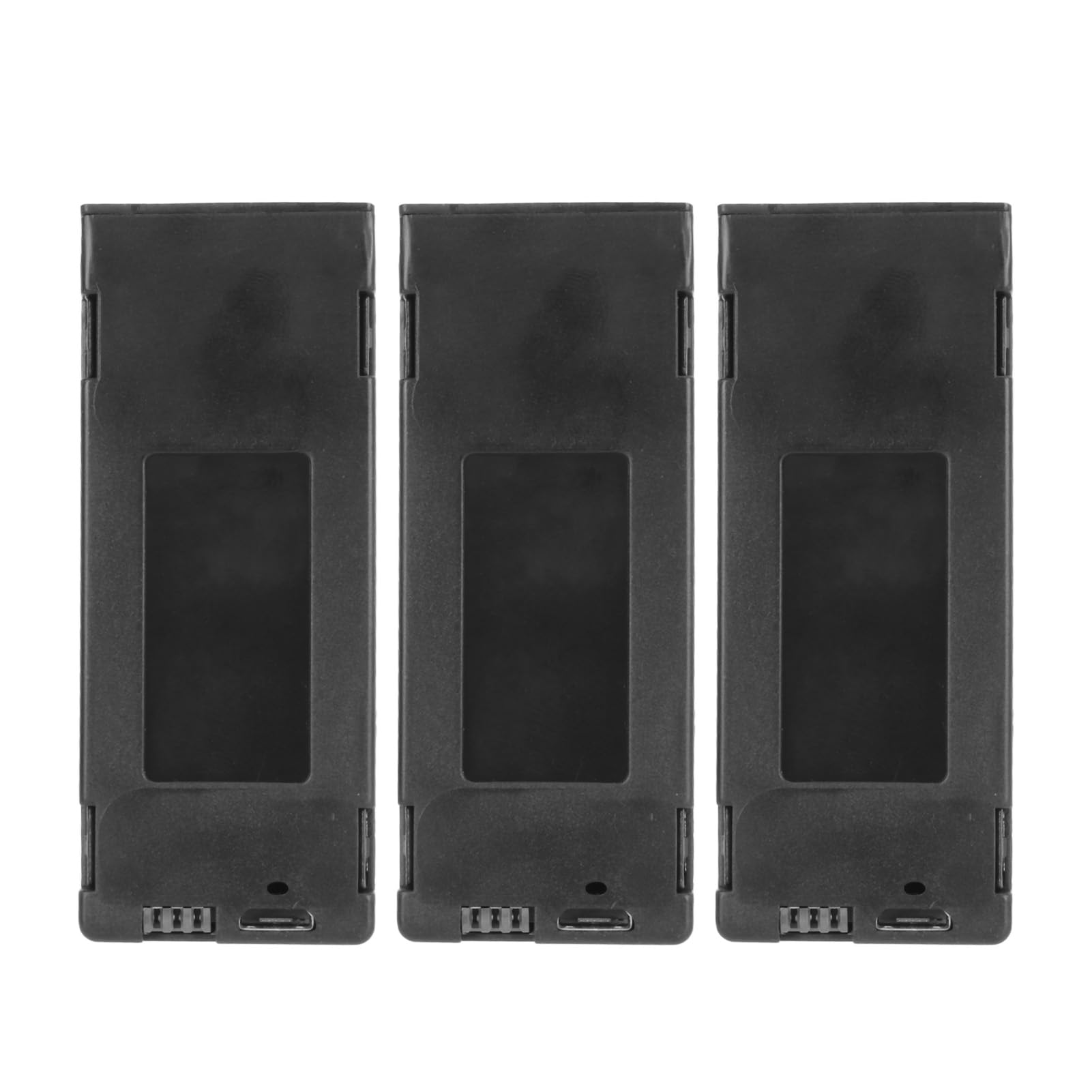 3Pcs 3.7V 1800mAh Drone Lipo Replacement Battery Compatible with E88 E88Pro E100 E99 K3 K6 E89 P1 P4 P5 P8 P10 RC UAV Drone, RC Quadcopter Drone Lithium Battery with 1 Tow 3 Cable