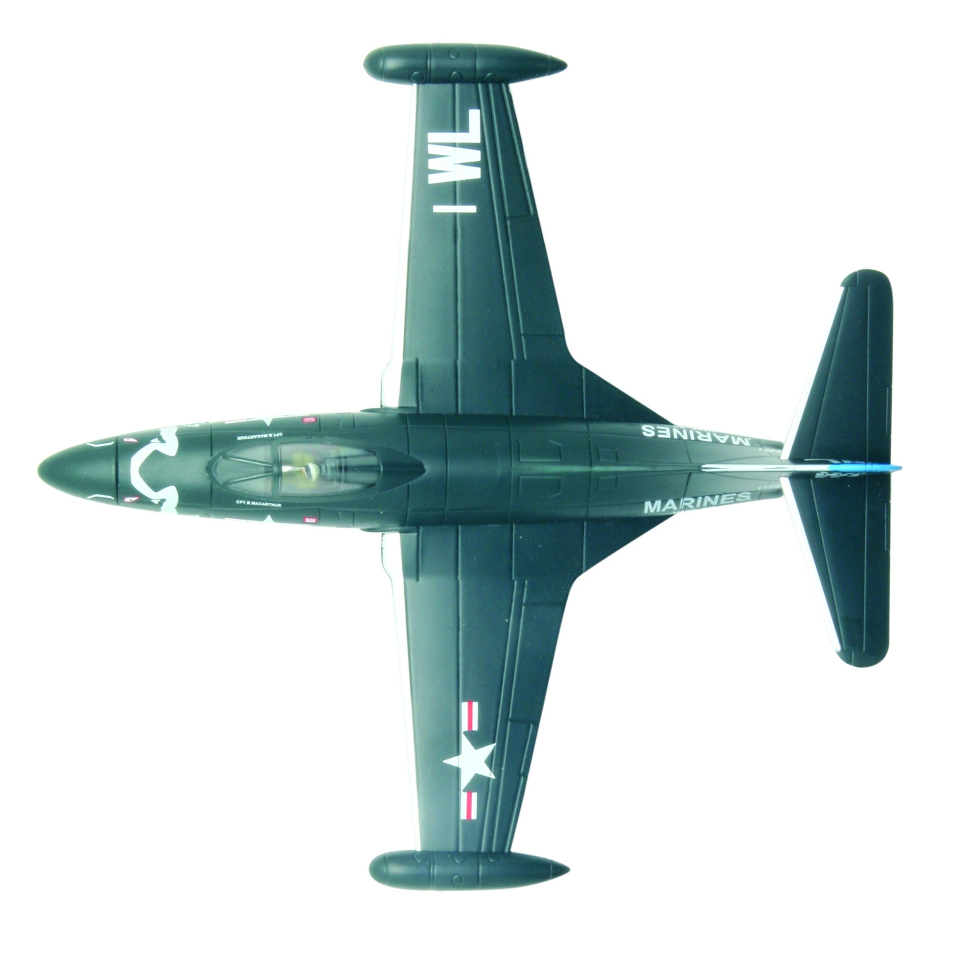 Grumman F9F-2B Panther diecast 1:72 model (Amercom SL-47)
