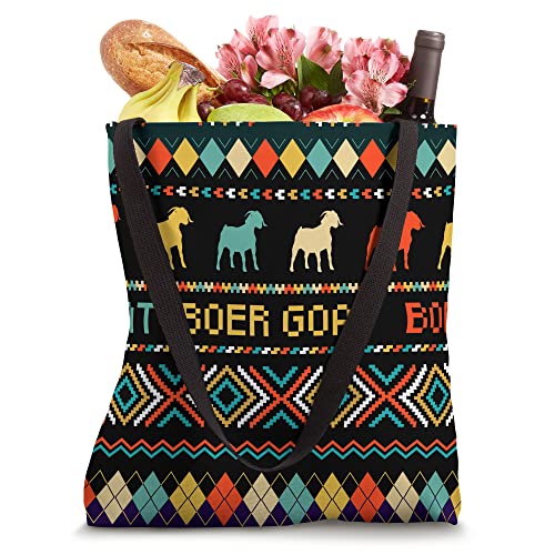 BOER GOAT Love Pattern Tribal Vintage Retro Classic Tote Bag