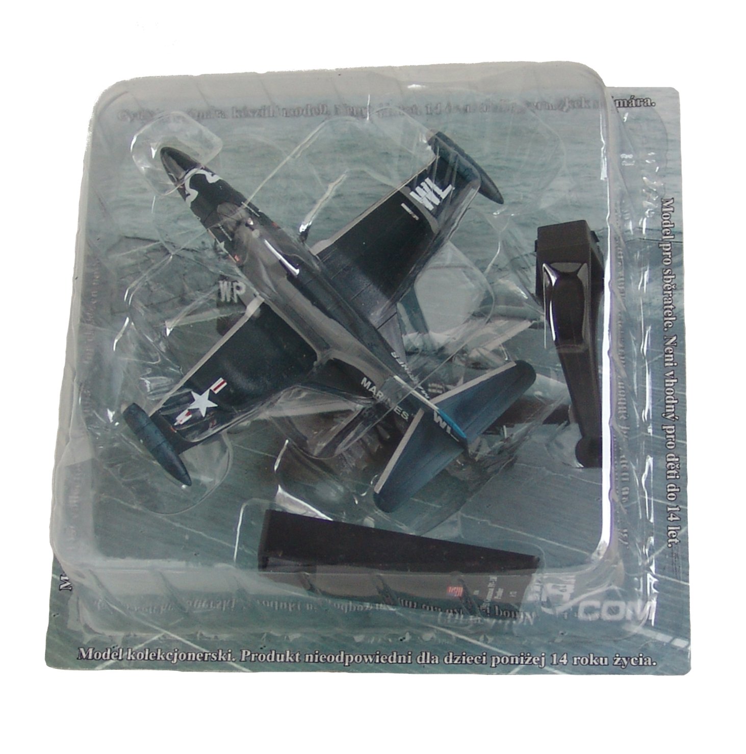 Grumman F9F-2B Panther diecast 1:72 model (Amercom SL-47)