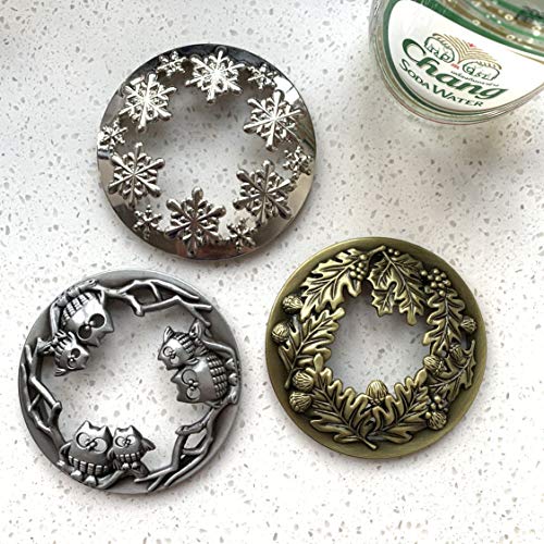 Candle Toppers Jar Candle Accessories - Shades Sleeves for Jar Candles FRSHALOUIS(Owl)