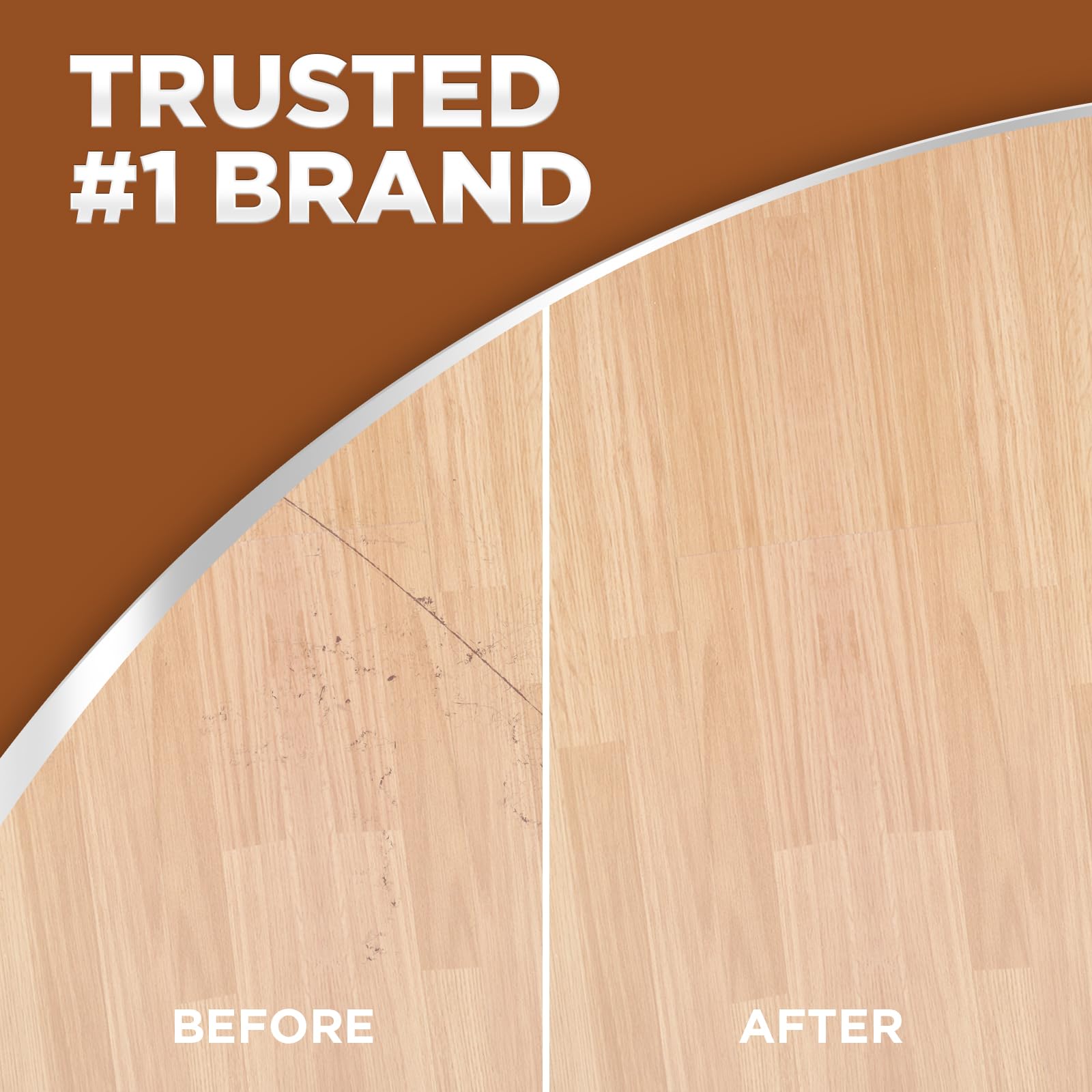 Weiman Wood Floor Polish and Restorer 32 Ounce (2 Pack) - High-Traffic Hardwood Floor, Natural Shine, Removes Scratches, Leaves Protective Layer