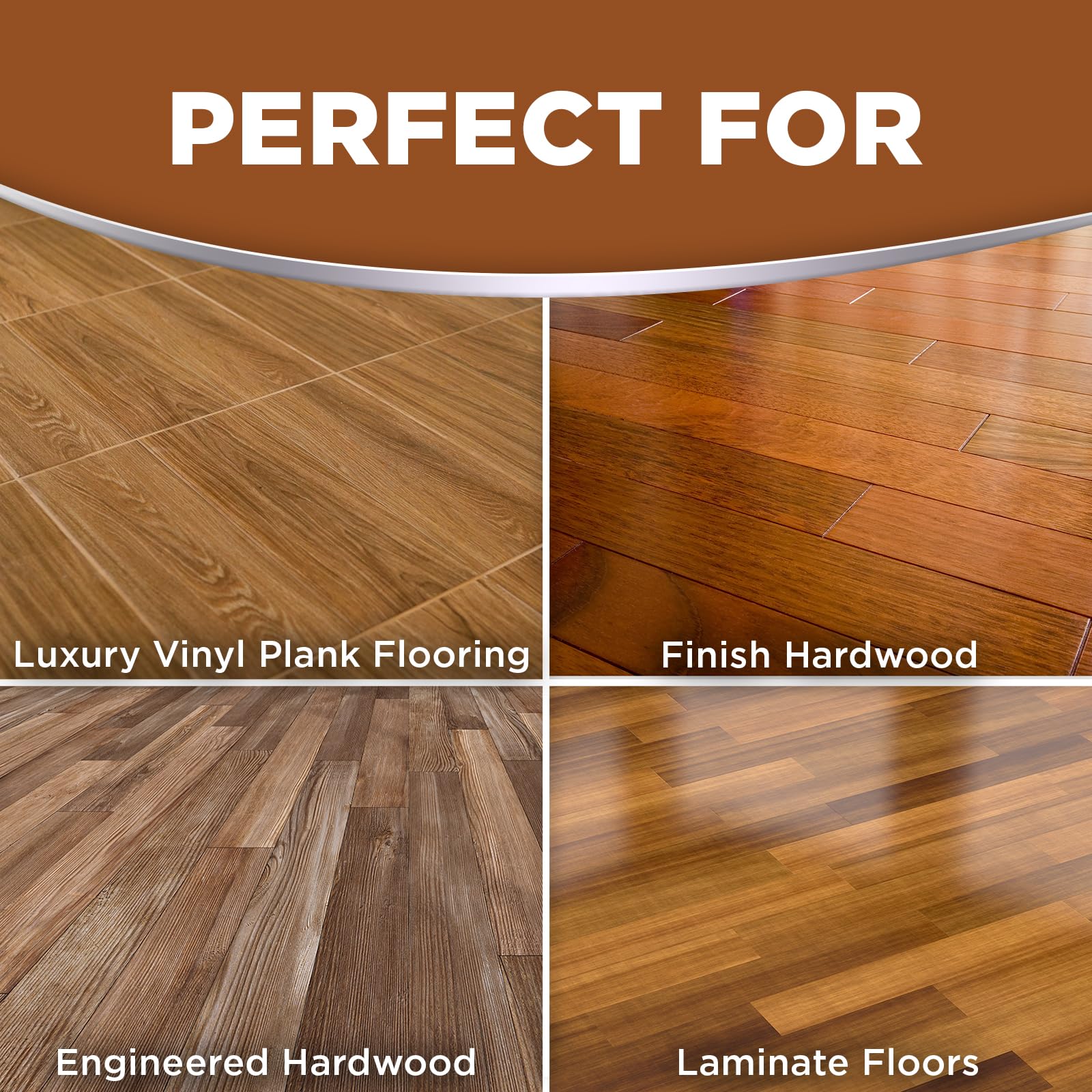 Weiman Wood Floor Polish and Restorer 32 Ounce (2 Pack) - High-Traffic Hardwood Floor, Natural Shine, Removes Scratches, Leaves Protective Layer