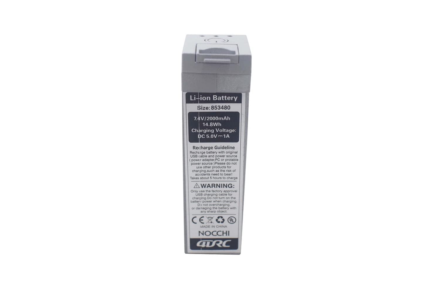 7.4V 2000mah Lithium Battery for 4D-F3 4DF3 Folding Aerial Photography Quadcopter Brushless Motor RC Drone
