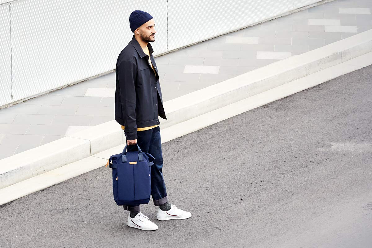 Bellroy Tokyo Totepack, water-resistant woven convertible backpack and tote bag - RangerGreen