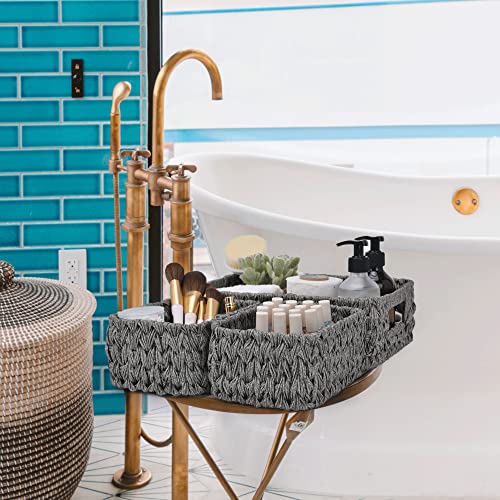 GRANNY SAYS Bundle of 3-Pack Wicker Baskets & 3-Pack Wicker Storage Baskets